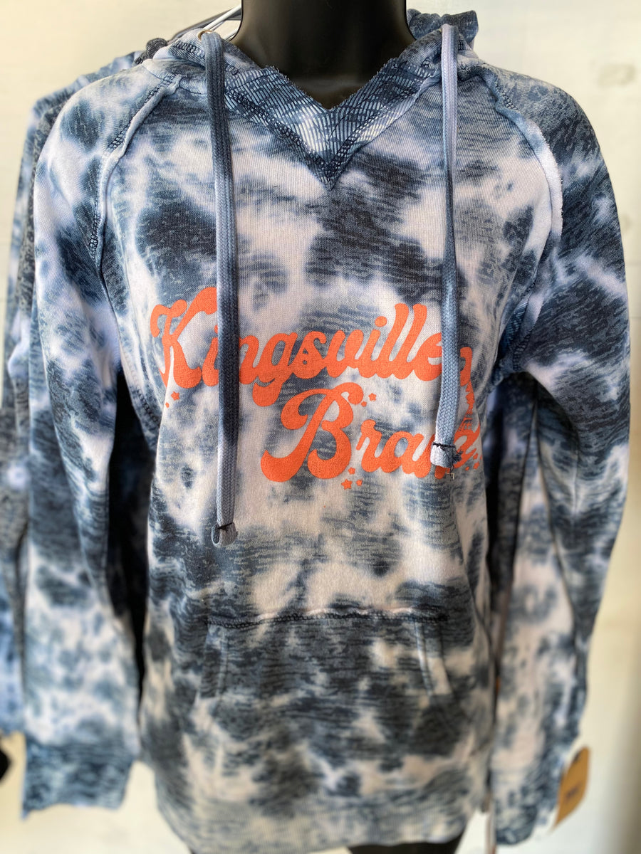 Blue Tie Die KVB Hoodie – Kingsville Brand